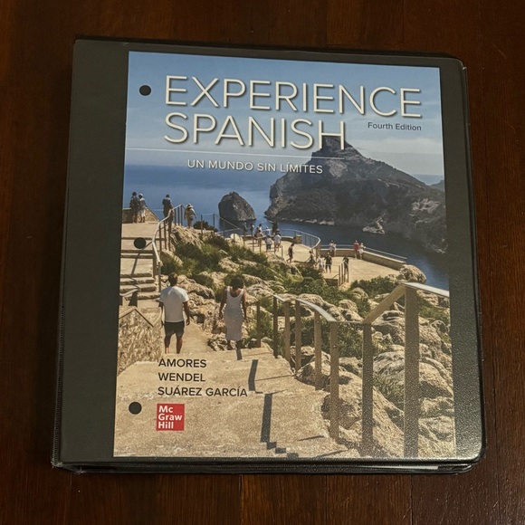 Other | Experience Spanish Textbook With Binder Included | Poshmark